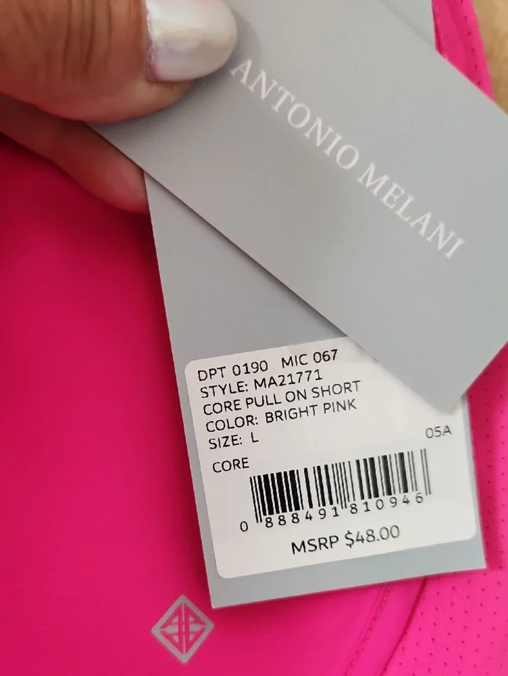 ANTONIO MELANI | Shorts | Sale Nwt Antonio Melani Hot Pink Womens ...